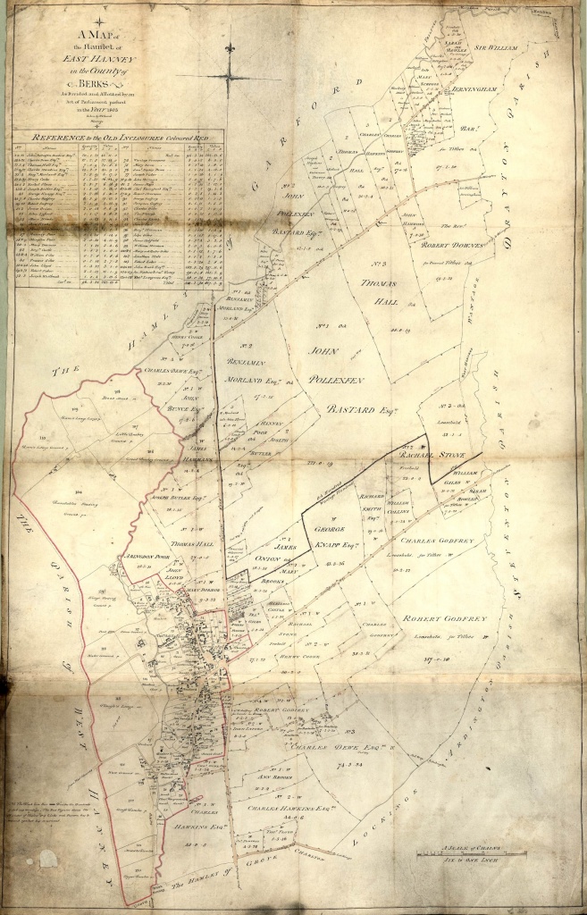 East Hanney Enclosure Map – Hanney History Group